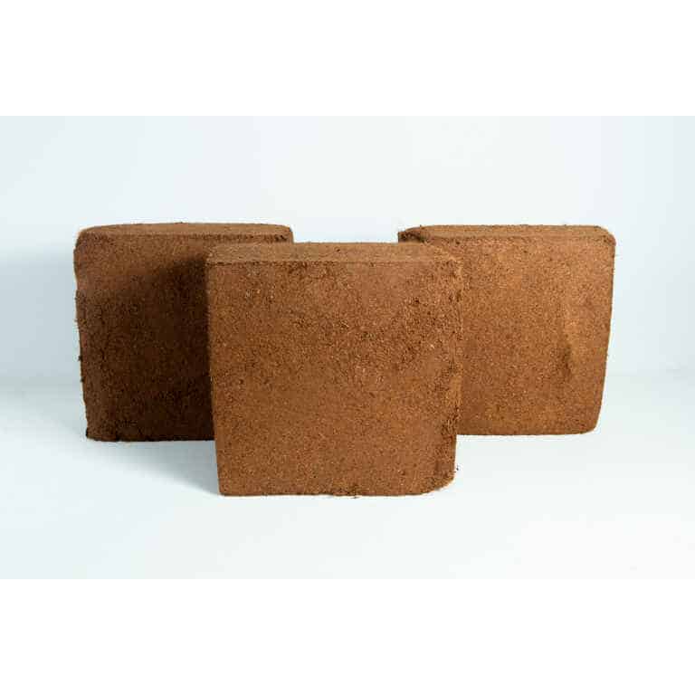 Coco Coir Block 5 Kg, 60L, Washed Of Salts Buffered RHP Grade | Rootlab