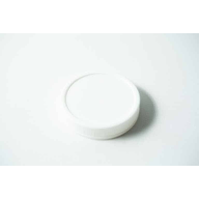 Mason Jar Lids | Regular Mouth 70mm | Plain White Plastic Lids | Rootlab