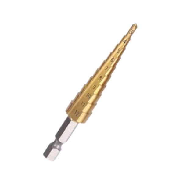 Drill Bit For Holes Size 3mm-12mm Titanium Coated – Rootlab