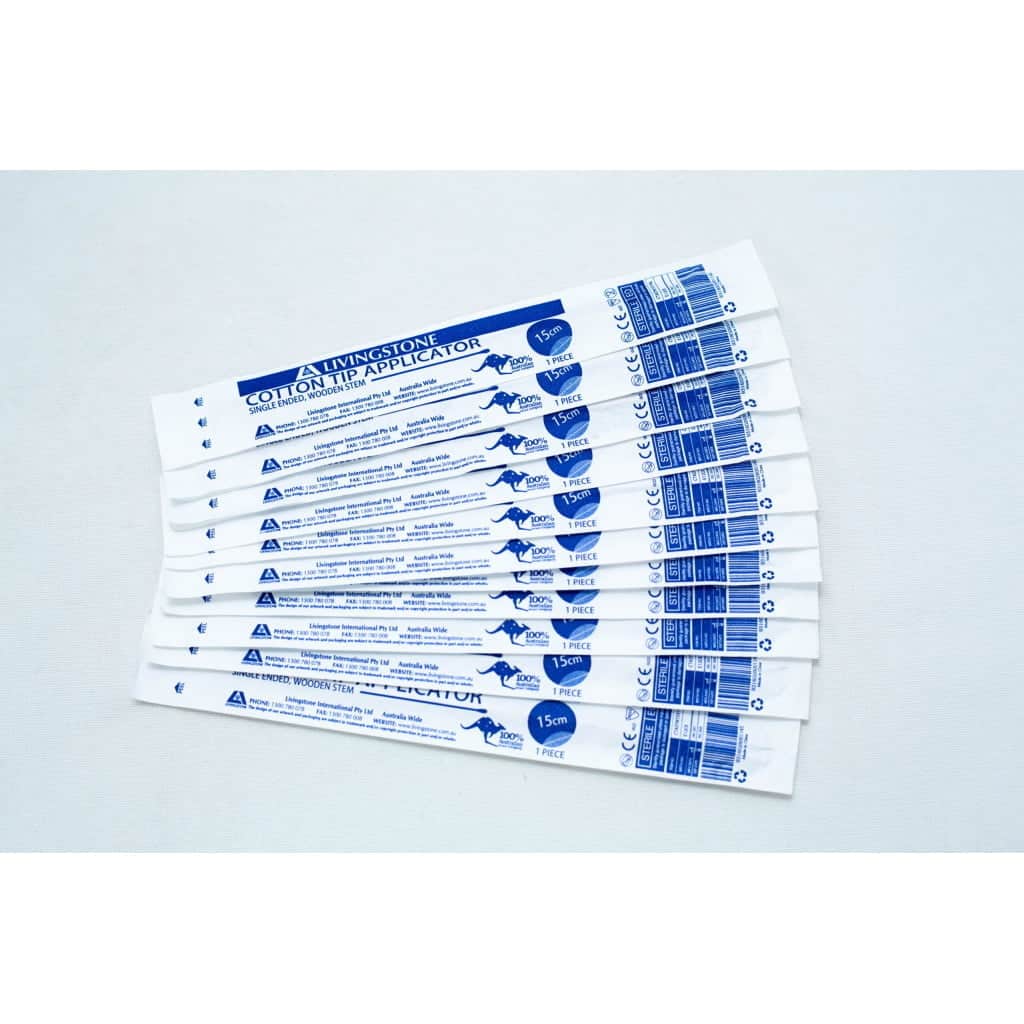 Sterile Cotton Tip Applicator/ Swab | Rootlab