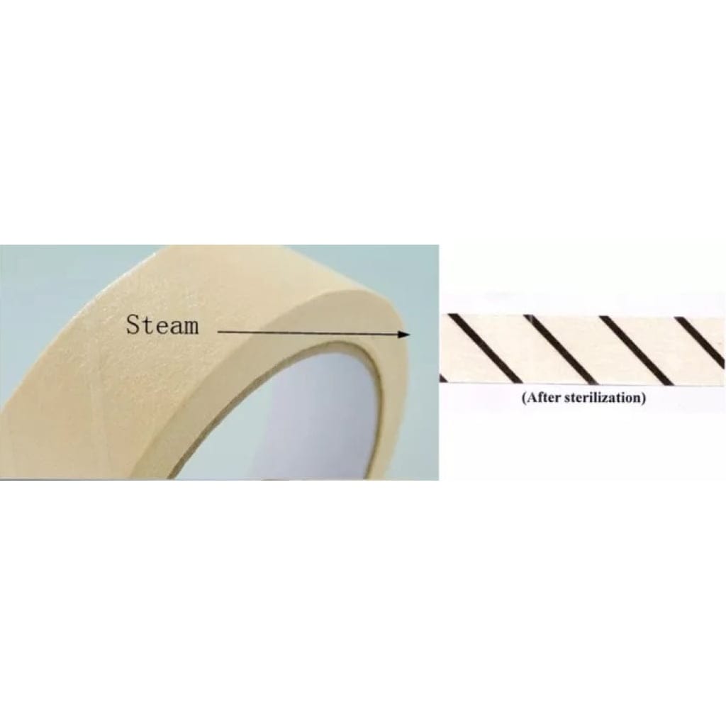 Autoclave Sterilization Indicator Tape 25mm X 50 M | Rootlab