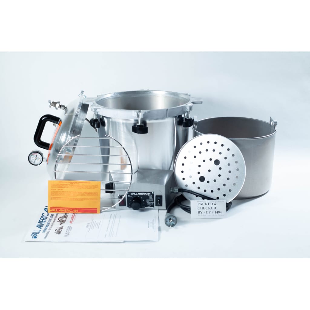 50x All American Electric Autoclave Sterilizer 25 Quart | Rootlab
