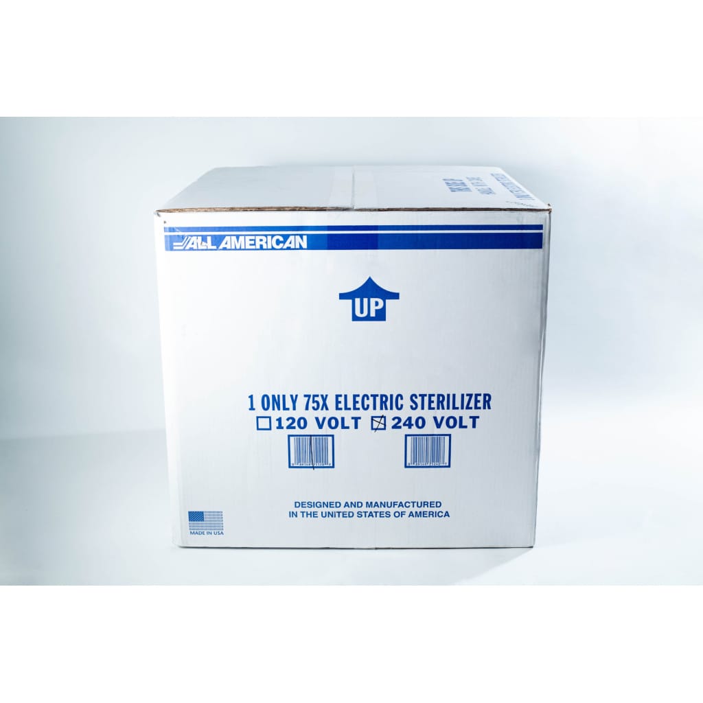 75x All American Electric Autoclave Sterilizer 41 Quart | Rootlab