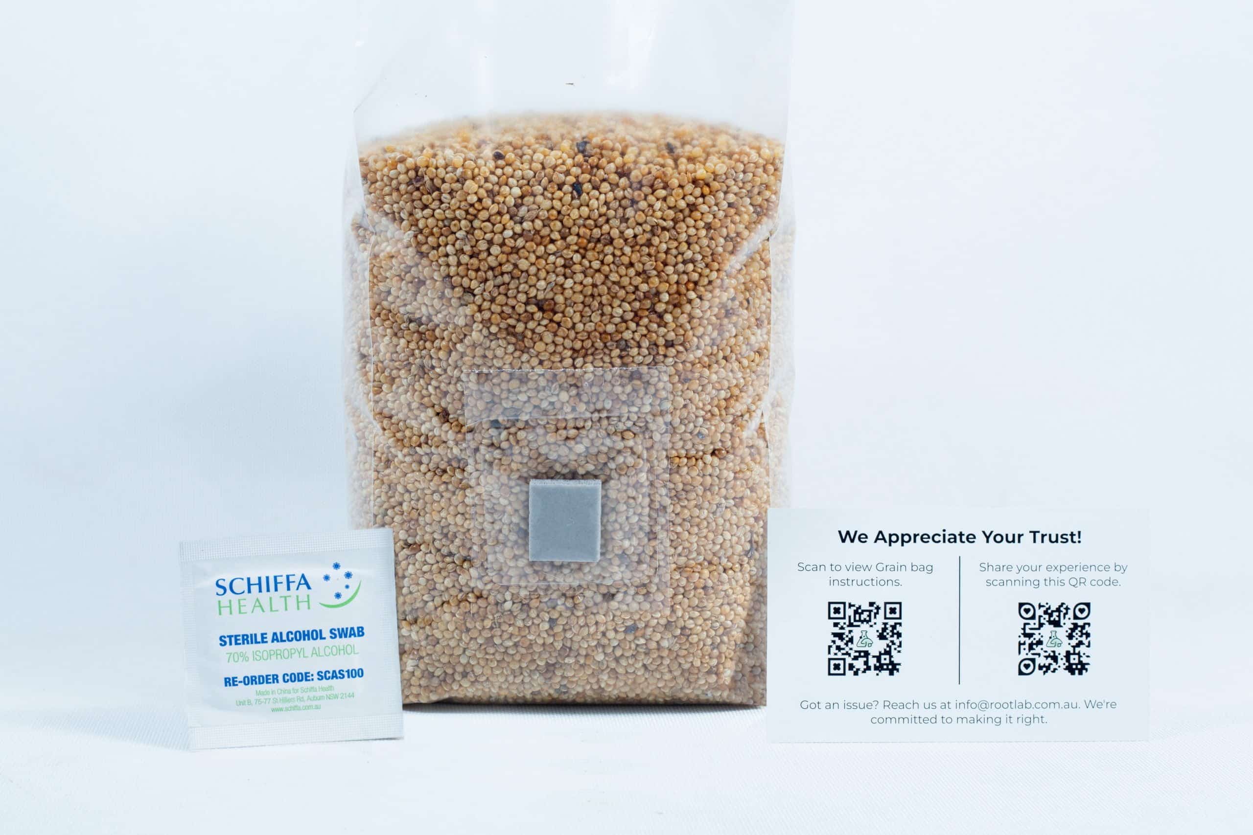 Pre-Sterilized Millet Grains: Ready For Mushrooms - Rootlab