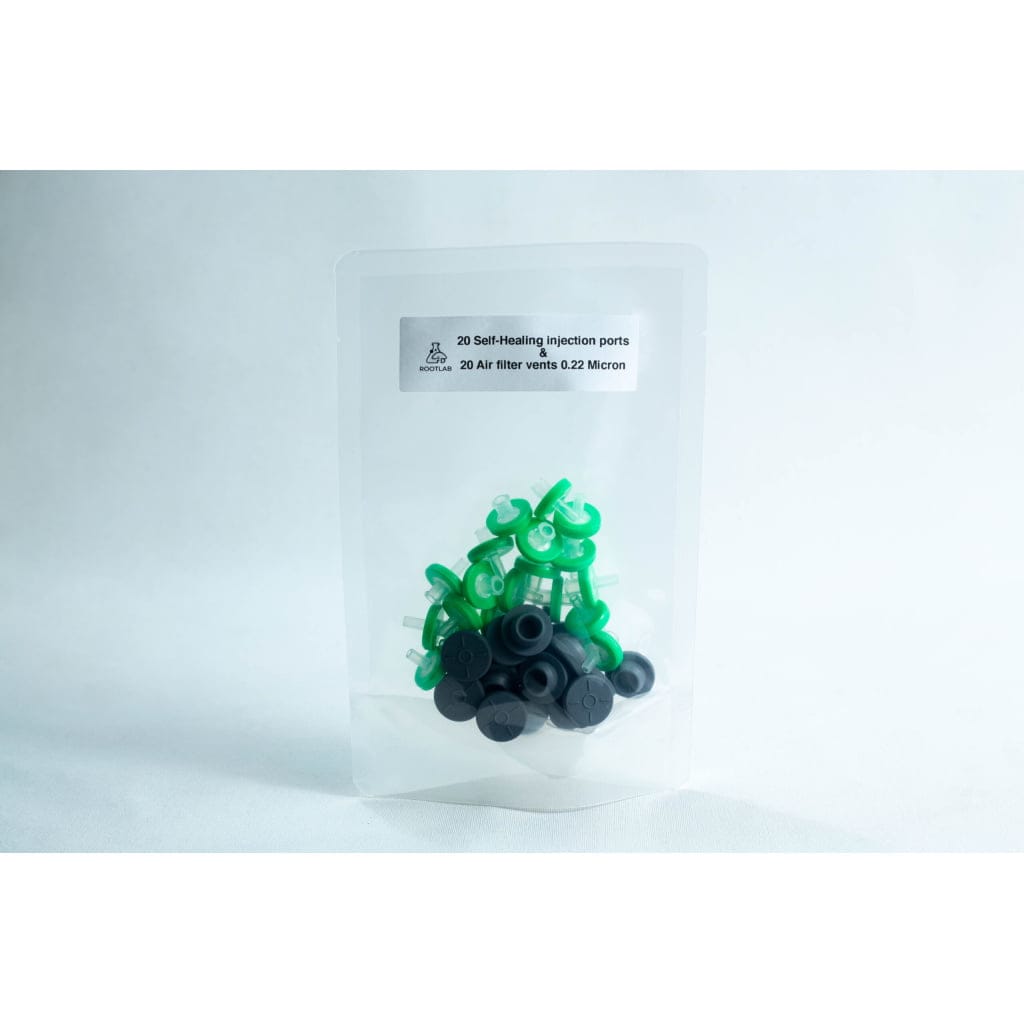 Rubber Self Healing Injection Port And Syringe Filter PTFE For Mycology ...