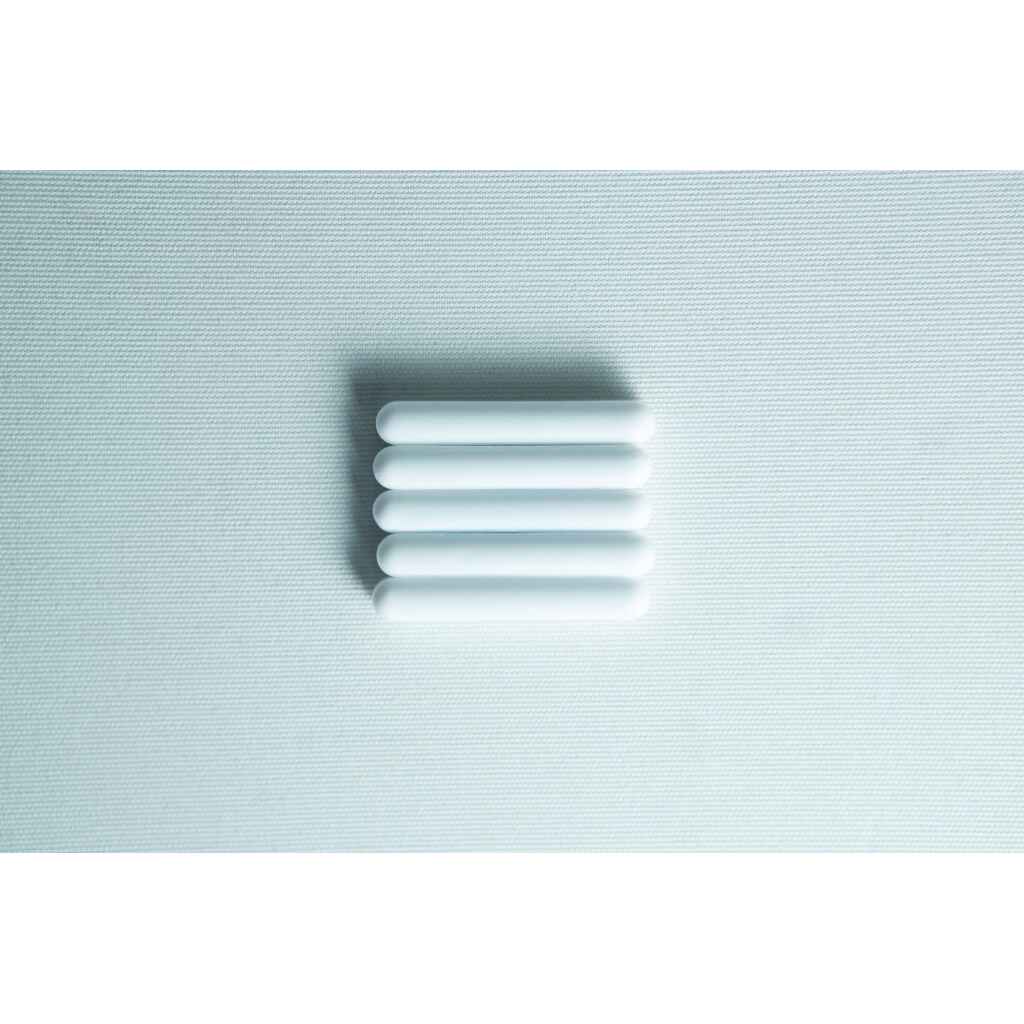 Magnetic Stirrer Bar 5 Pc 8*50mm PTFE Lab Spinner Cylinder White | Rootlab